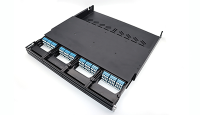 High Density 1U MTP®/MPO Patch Panel Unloaded - CIOE2024-Booth:9E51 - CIOE