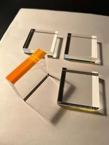 Sapphire glass quartz glass sapphire light guide block quartz light ...