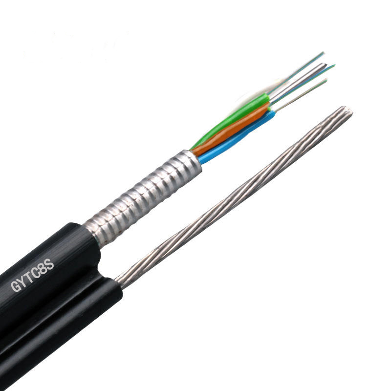 YIYUAN Outdoor GYTC8S Fiber Optic cable stranded overhead 8-shaped ...