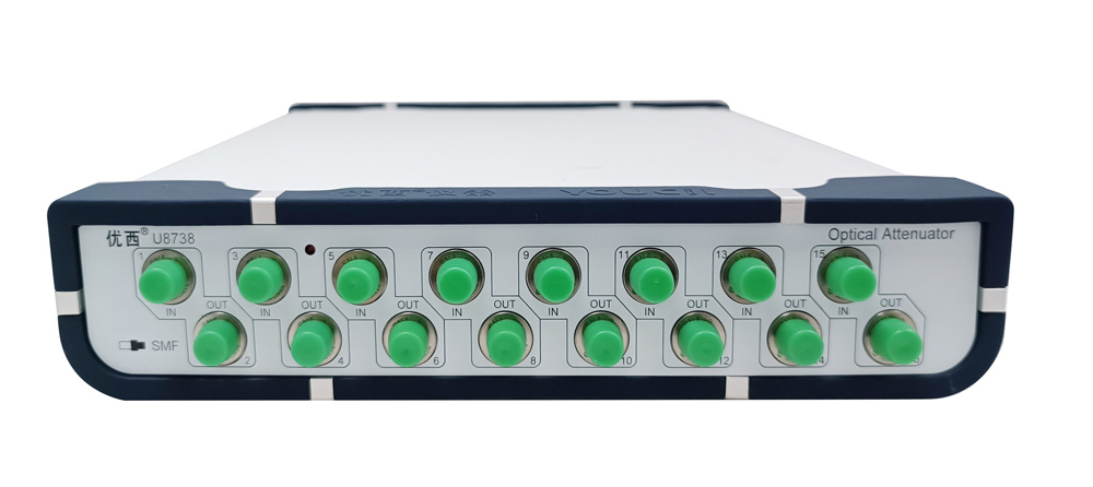 U8738/U8748 8Ch SM/MM Optical Attenuator with Power Control - CIOE2025 ...