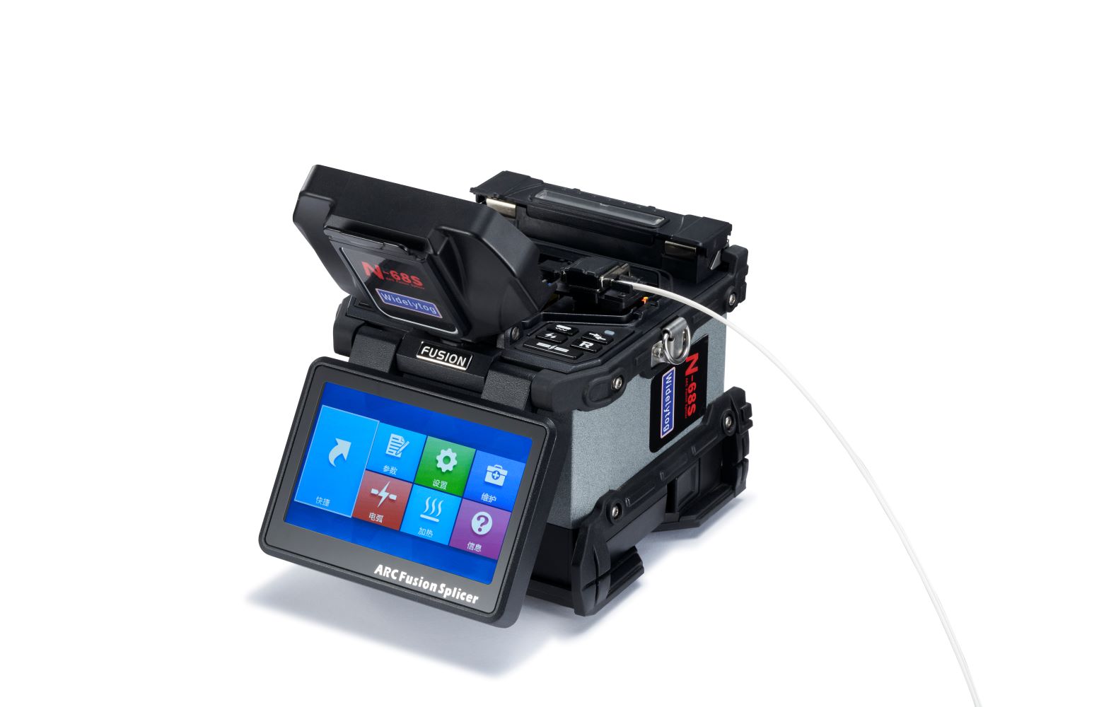 Fusible on-site fiber optic connectors; Innovative fiber fusion splicer ...